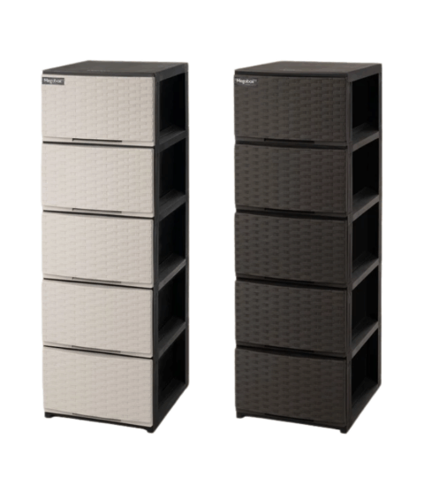 Megabox MG164RT-5L Slim Drawer (Boho Series) - Home Along Stores